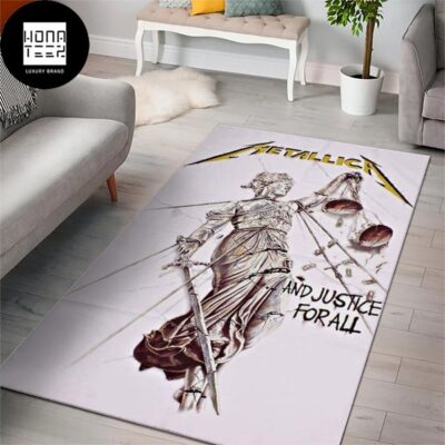 Metallica And Justice For All Money Luxury Rug - Honateez