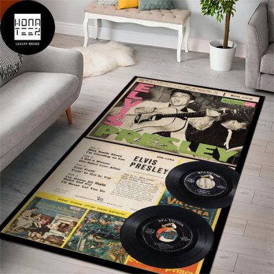 Elvis Presley Rca Victor Blue Suede Shoes I Got A Woman Luxury Rug ...