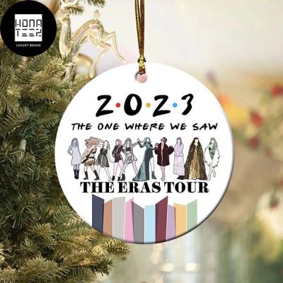Taylor Swift The One Where We Saw The Eras Tour 2023 Christmas Ornament ...