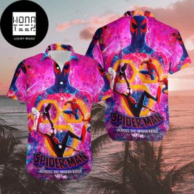 Spider-Man Across The Spider-Verse 2024 Summer Trend Fan Gifts Hawaiian ...