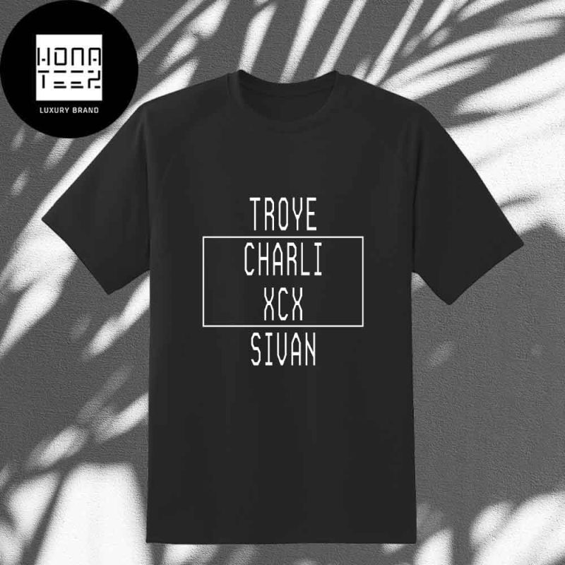 Charli XCX And Troye Sivan SWEAT North America 2024 Fan Gifts Classic T ...