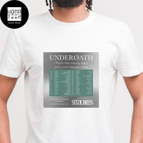 Underoath 20th Anniversary Tour 2024 Fan Gifts Classic T-Shirt - Honateez
