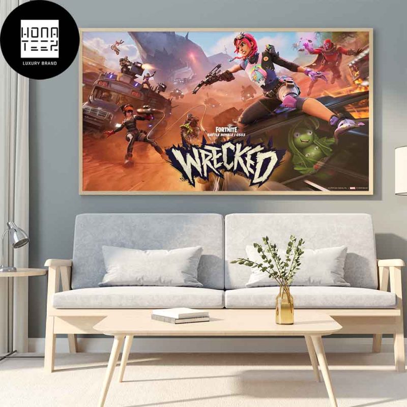 Fortnite Battle Royale C5S3 Wrecked Fan Gifts Home Decor Poster Canvas ...