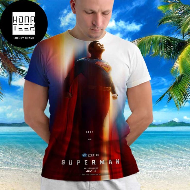 Superman 2025 Filmed For IMAX Fan Gifts All Over Print Shirt - Honateez